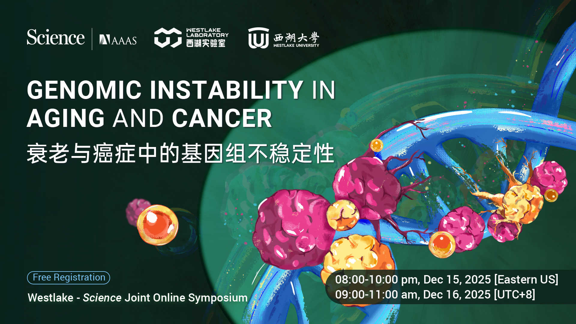 SYMPOSIUM 10 | Genome Instability in Aging and Cancer